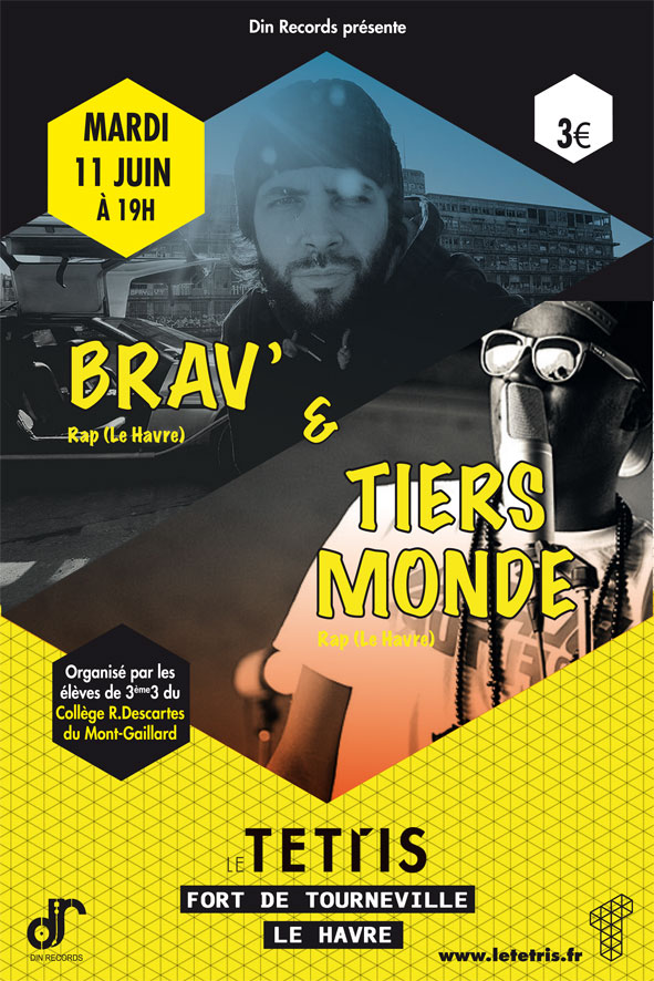 TETRIS : concert organisé par les 3ème3 - Collège Descartes - Le Havre