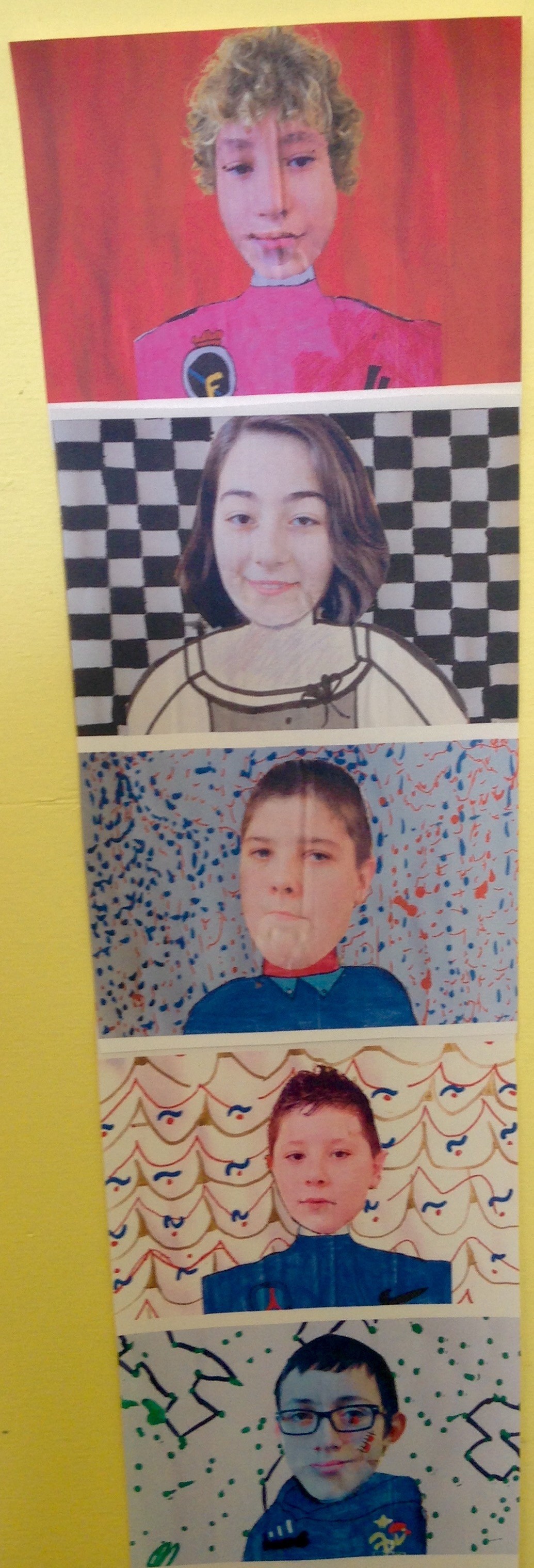 Atelier selfie : deuxième semaine - Collège Descartes - Le Havre